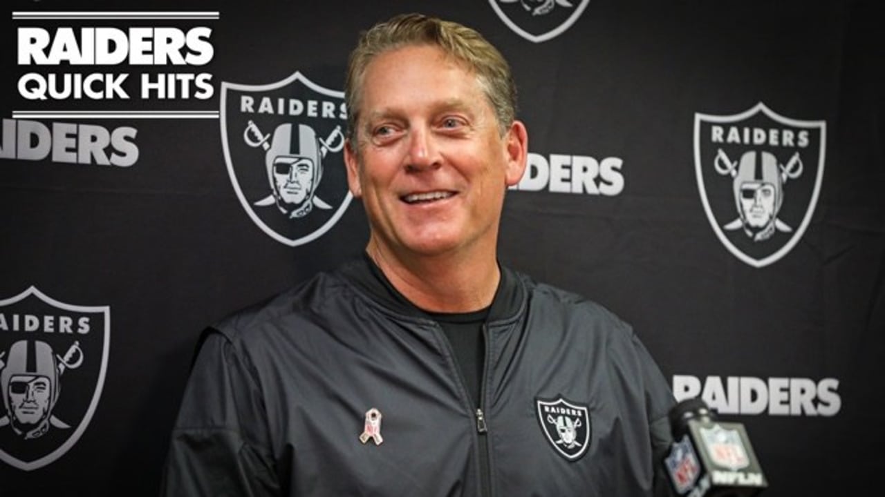 Head Coach Jack Del Rio: "We Want To Go 1-0 Each Week"