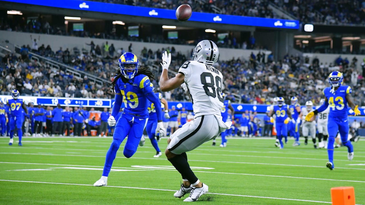Marcell Ateman's 29-yard TD gives Raiders lead vs. Rams