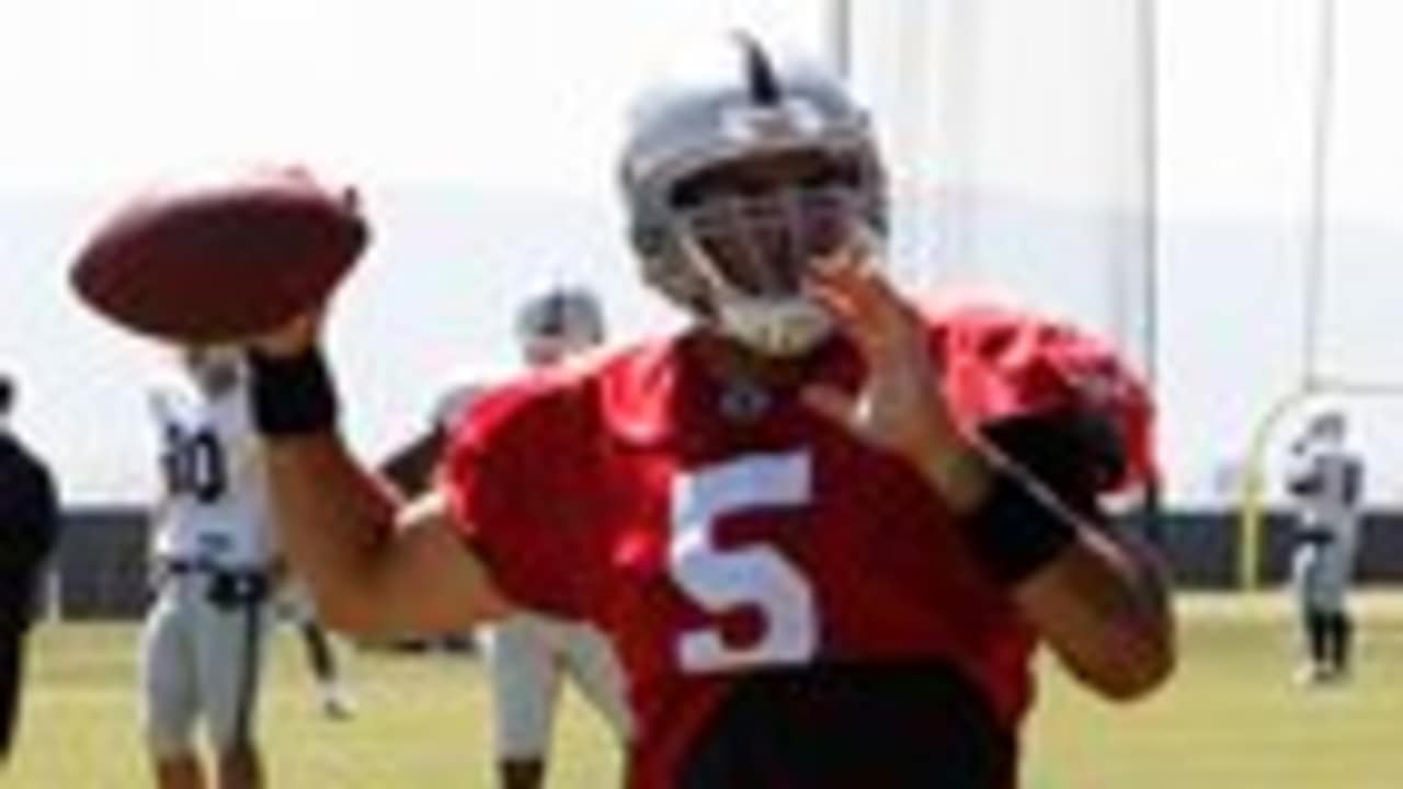 Gradkowski Talks Camp and the Preseason