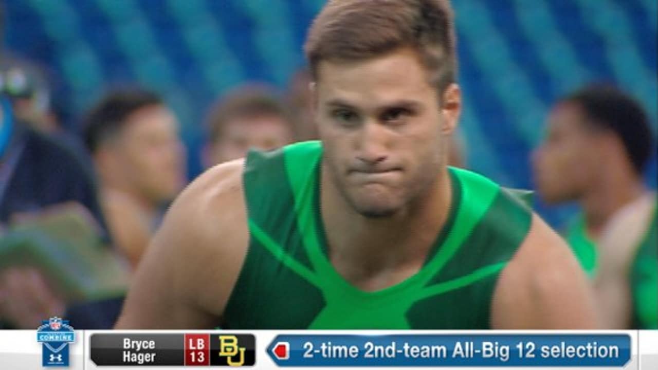 2015 Combine workout: Bryce Hager