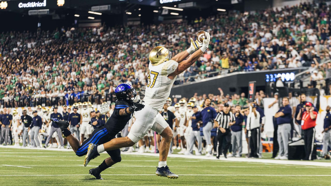 'It's time to get to work' for Raiders' newest tight end Michael Mayer