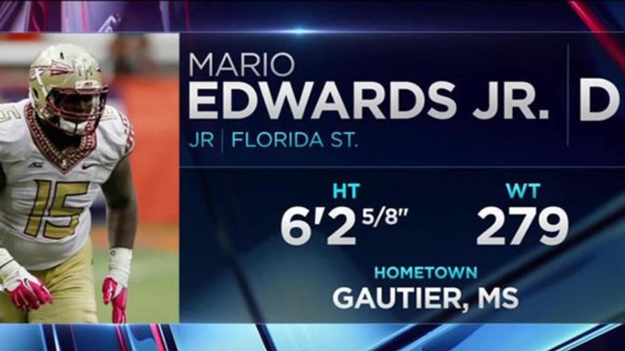 Raiders pick DE Mario Edwards in 2015 NFL Draft
