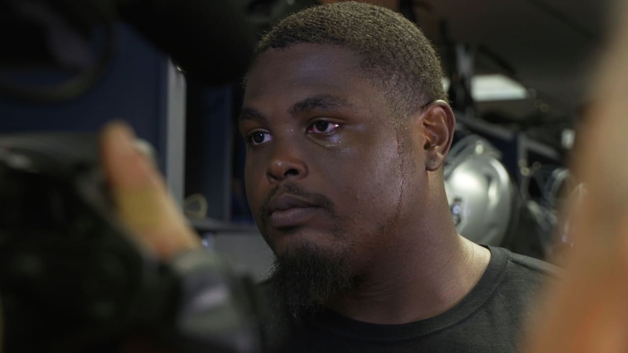 Gabe Jackson on returning to practice: "I'm excited to be back"