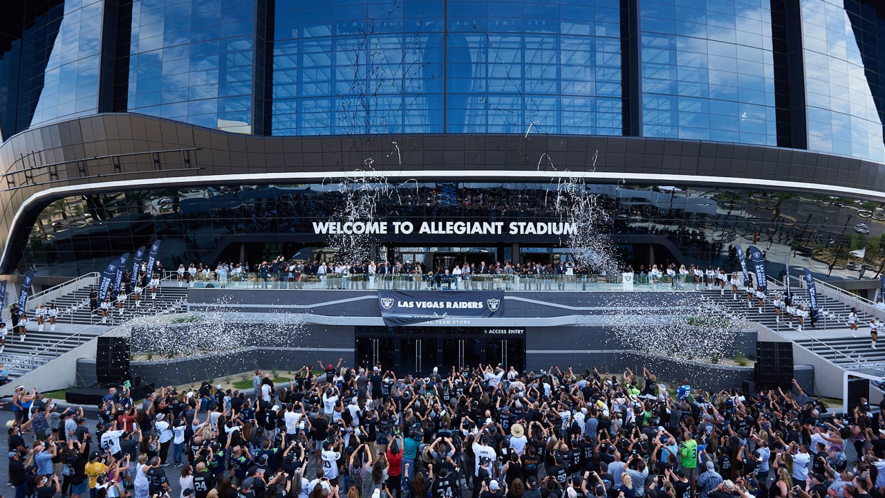 ‘Raider Nation, Welcome Home’ — Allegiant Stadium opens to Silver and ...