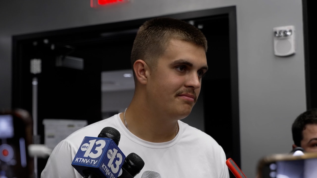 Rookie quarterback Aidan O'Connell recaps his NFL debut against the San ...