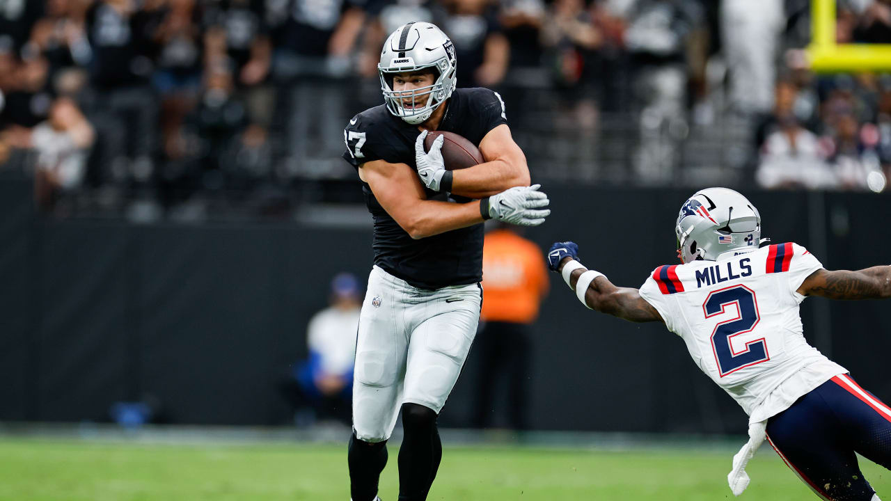 Raiders 2023 Week 6 Highlights vs. Patriots | Michael Mayer's 18-yard catch and run