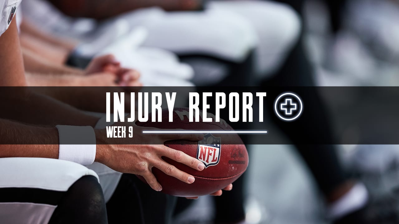 Raiders-Giants Week 9 Injury Report: Raiders healthy, Barkley ruled out ...
