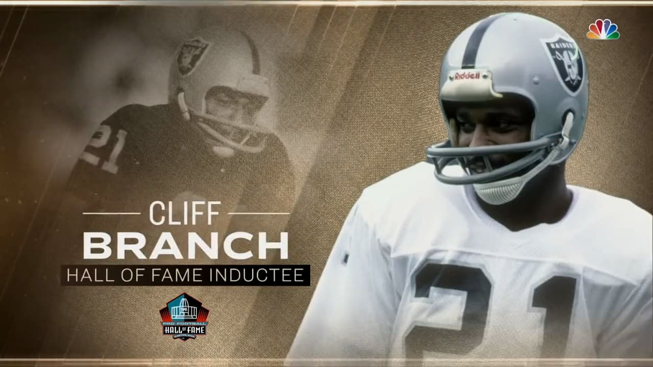 Watch: Cliff Branch honored during the Hall of Fame Game