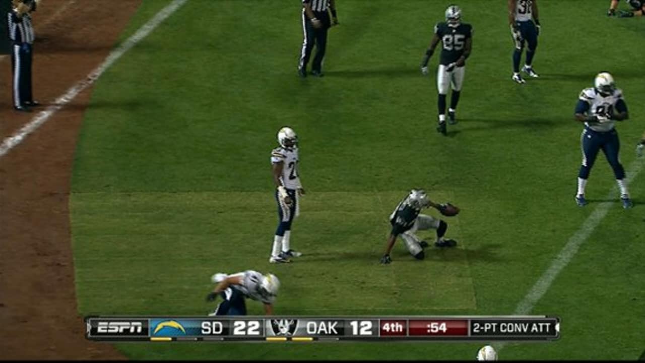 Streater touchdown and two-point conversion