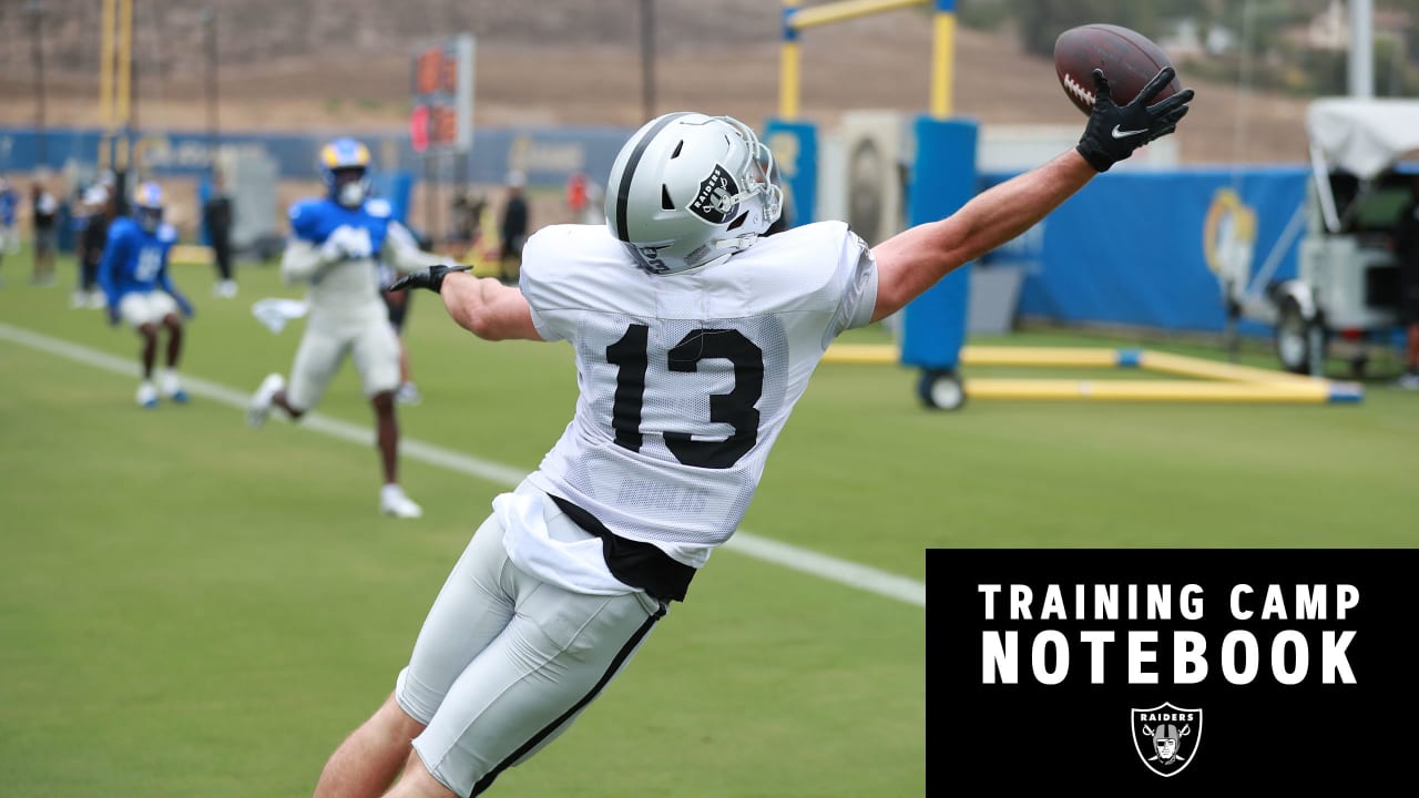 Training Camp Notebook 8/18: Hunter Renfrow shines bright in joint ...