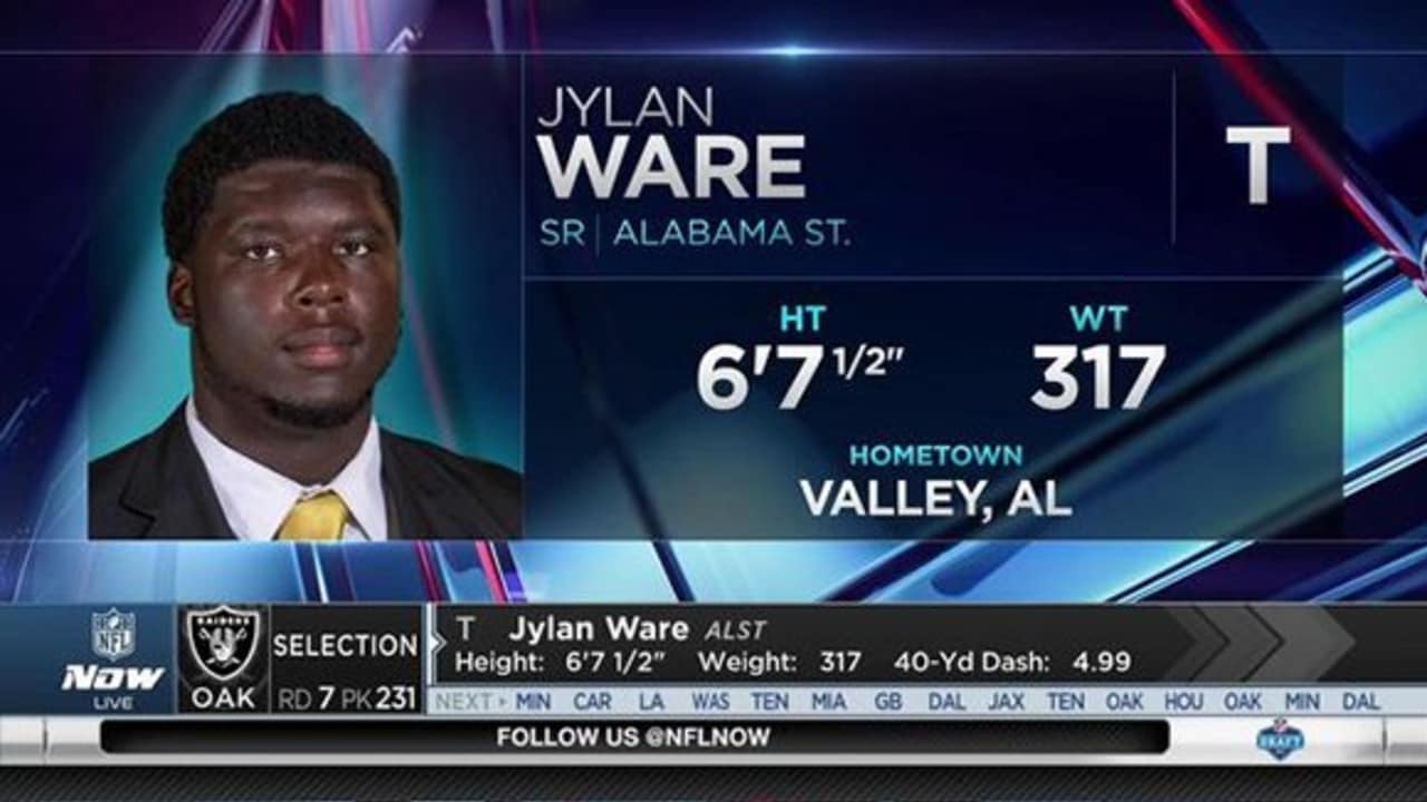 Raiders select Jylan Ware No. 231