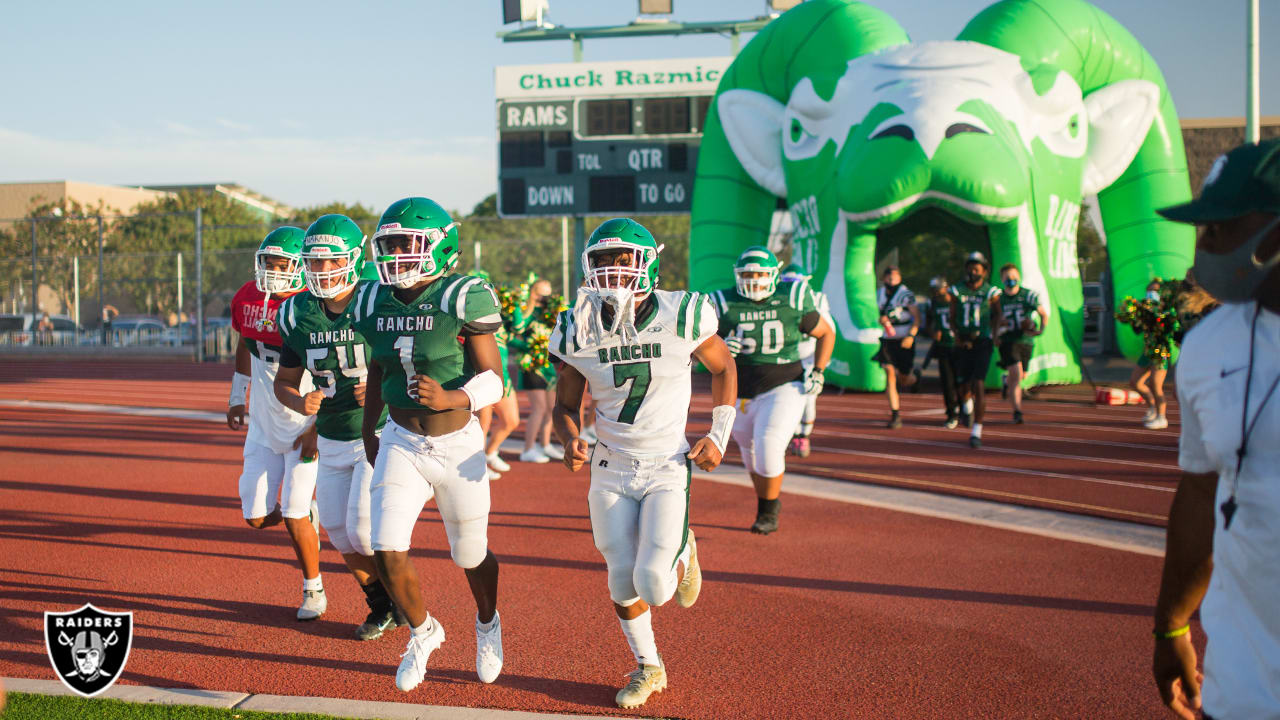 Photos: Ribbon-cutting ceremony for new football field at Rancho High ...