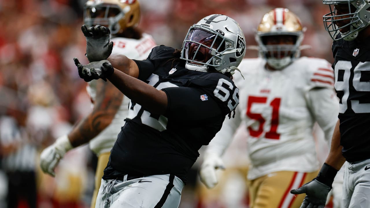 Raiders 2023 Preseason Week 1 Highlights vs. 49ers | Defensive tackle ...