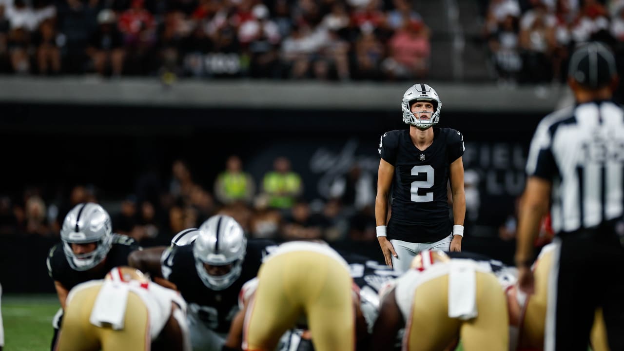 Raiders 2023 Preseason Week 1 Highlights vs. 49ers | Kicker Daniel ...