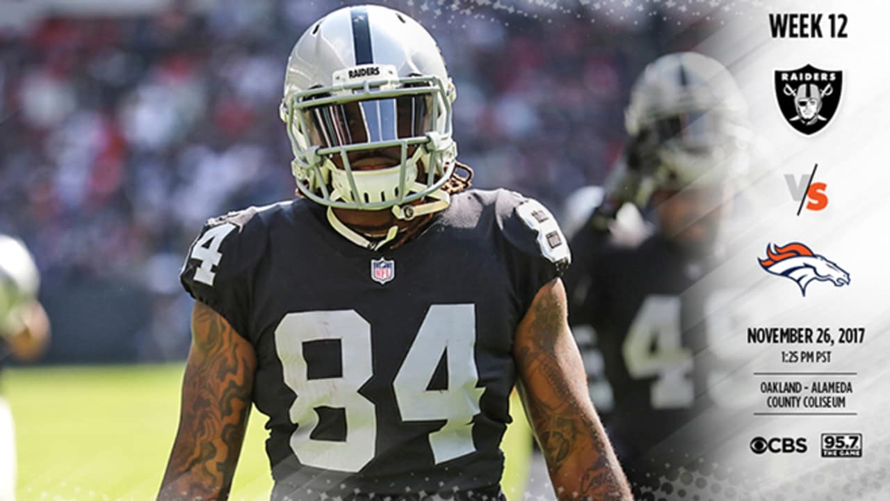 How To Watch/Listen To The Oakland Raiders Game Against The Denver Broncos