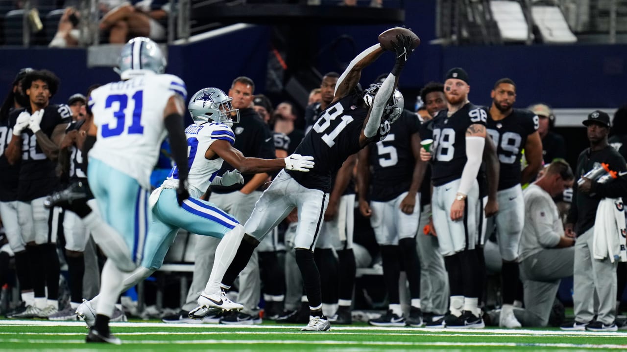 Raiders 2023 Preseason Week 3 Highlights vs. Cowboys | Wide receiver ...