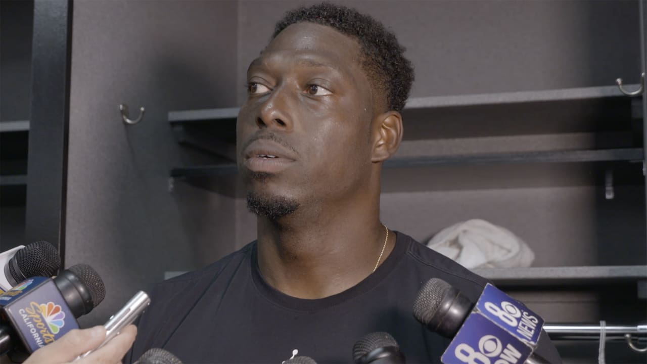 TE Jared Cook: "This team is much better than depicted in the second half"