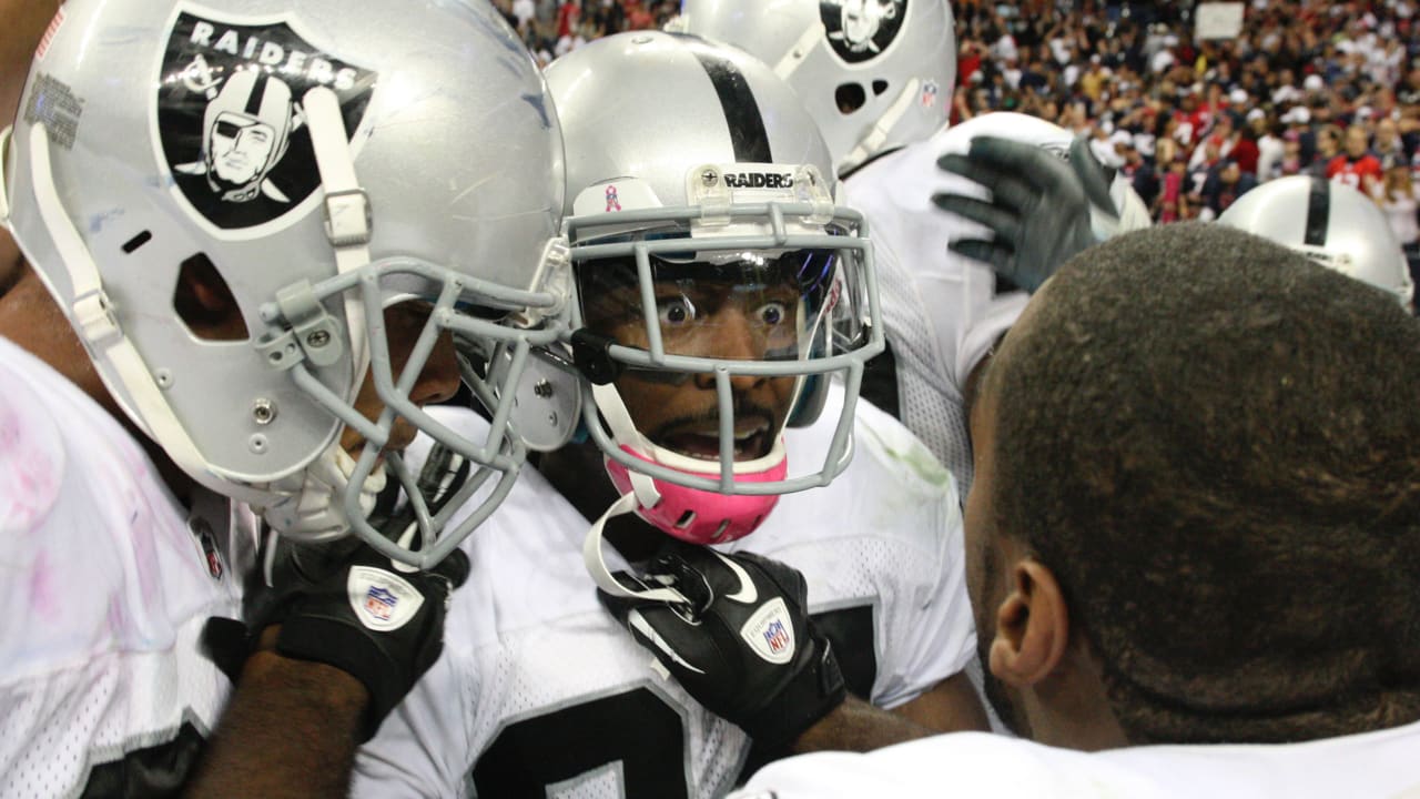 Michael Huff's unforgettable shorthanded INT named Raiders play of the ...