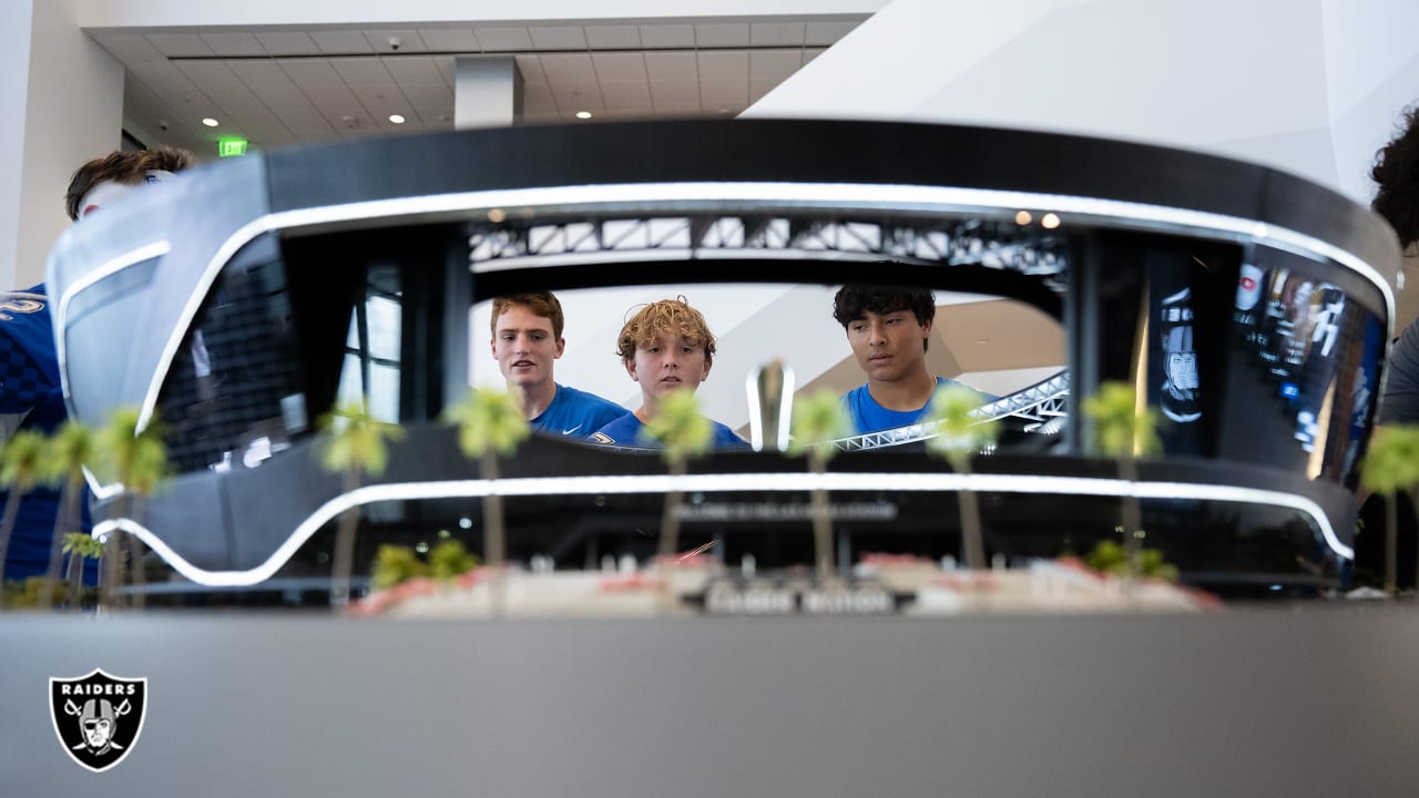 Photos: La Jolla Country Day High School tours Raiders HQ