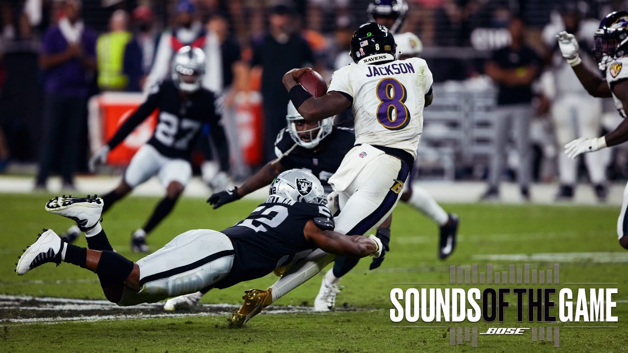 Raiders' wild Week 1 victory vs. Ravens on MNF | Sounds of the Game