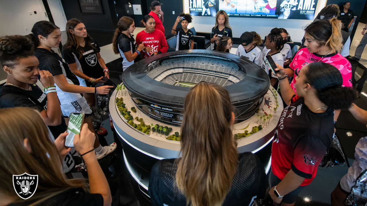 Watch: Apex Predators tour Raiders Headquarters