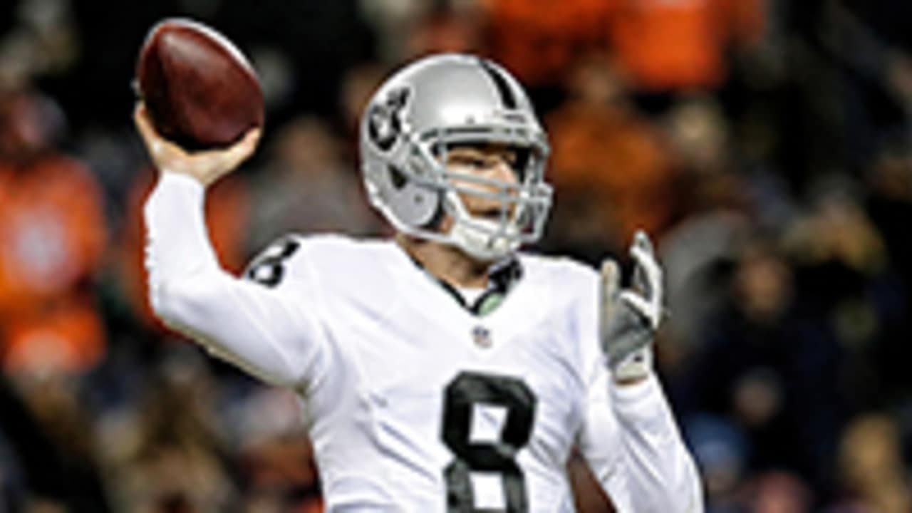 Connor Cook Named Starter For Wild Card Matchup Against Houston Texans