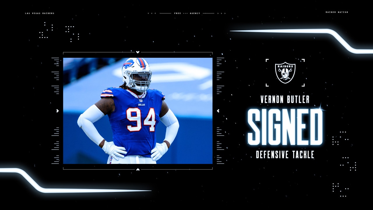 Raiders sign DT Vernon Butler