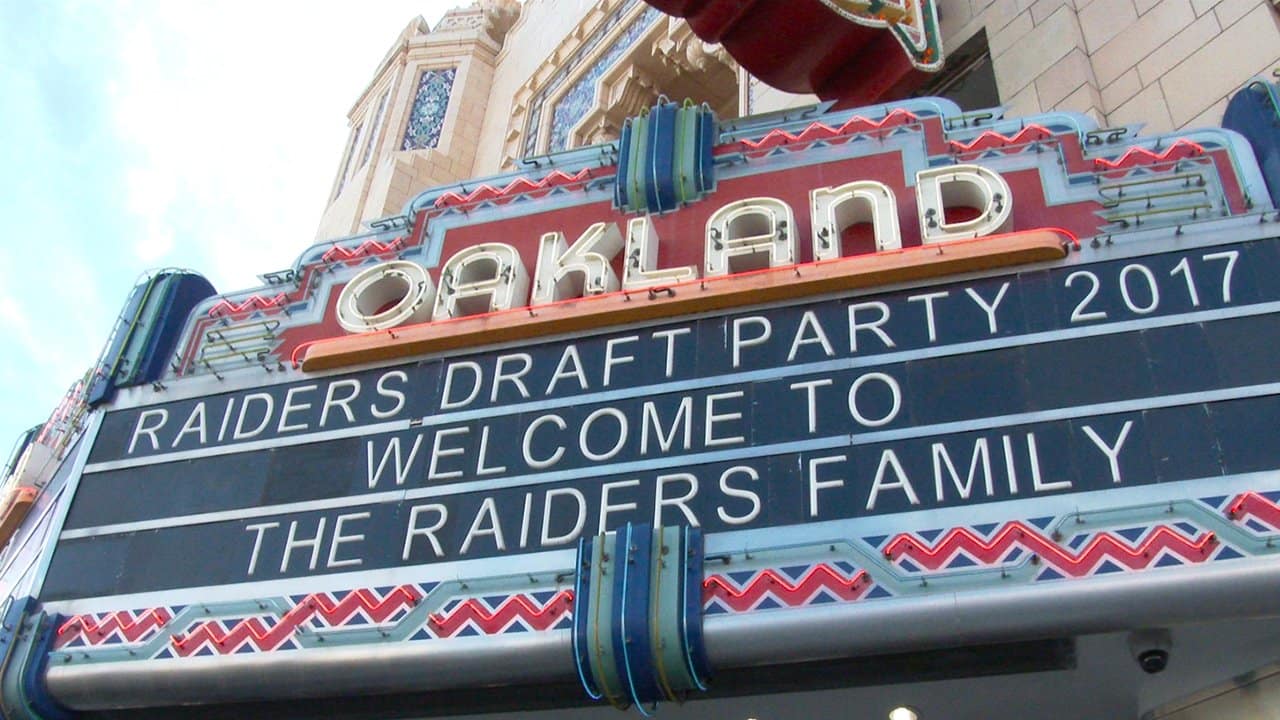 A Look Inside Raiders' 2017 Draft Party