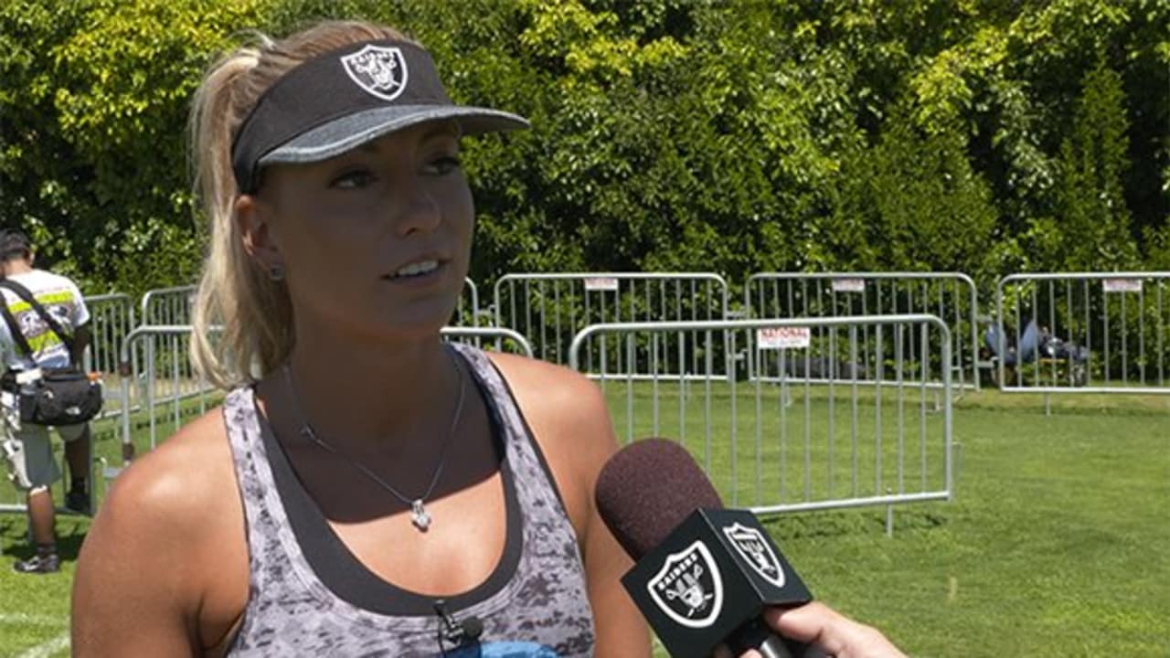 NHRA Driver Leah Pritchett Visits Training Camp
