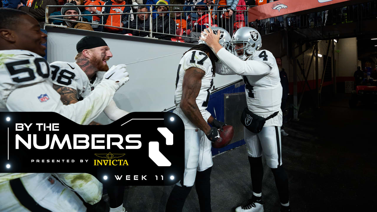 By the Numbers: All-around team effort helps Raiders get first road win