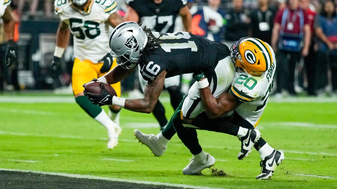 Raiders 2023 Week 5 Highlights vs. Packers | Jakobi Meyers Touchdown