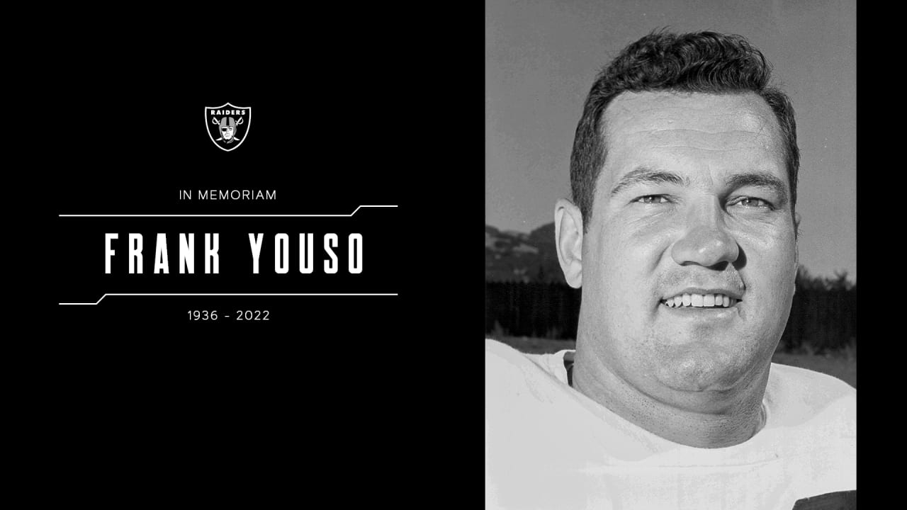 Raiders mourn the passing of Frank Youso