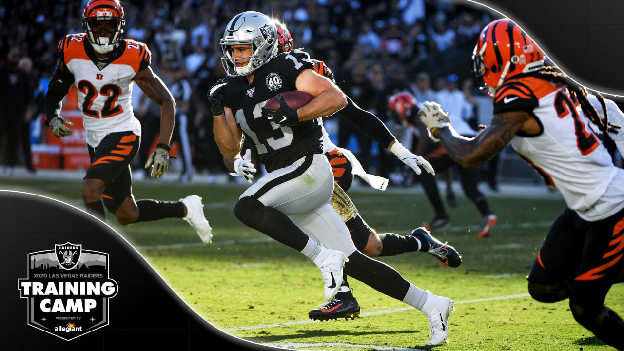 View the Raiders 2020 Training Camp roster in photos