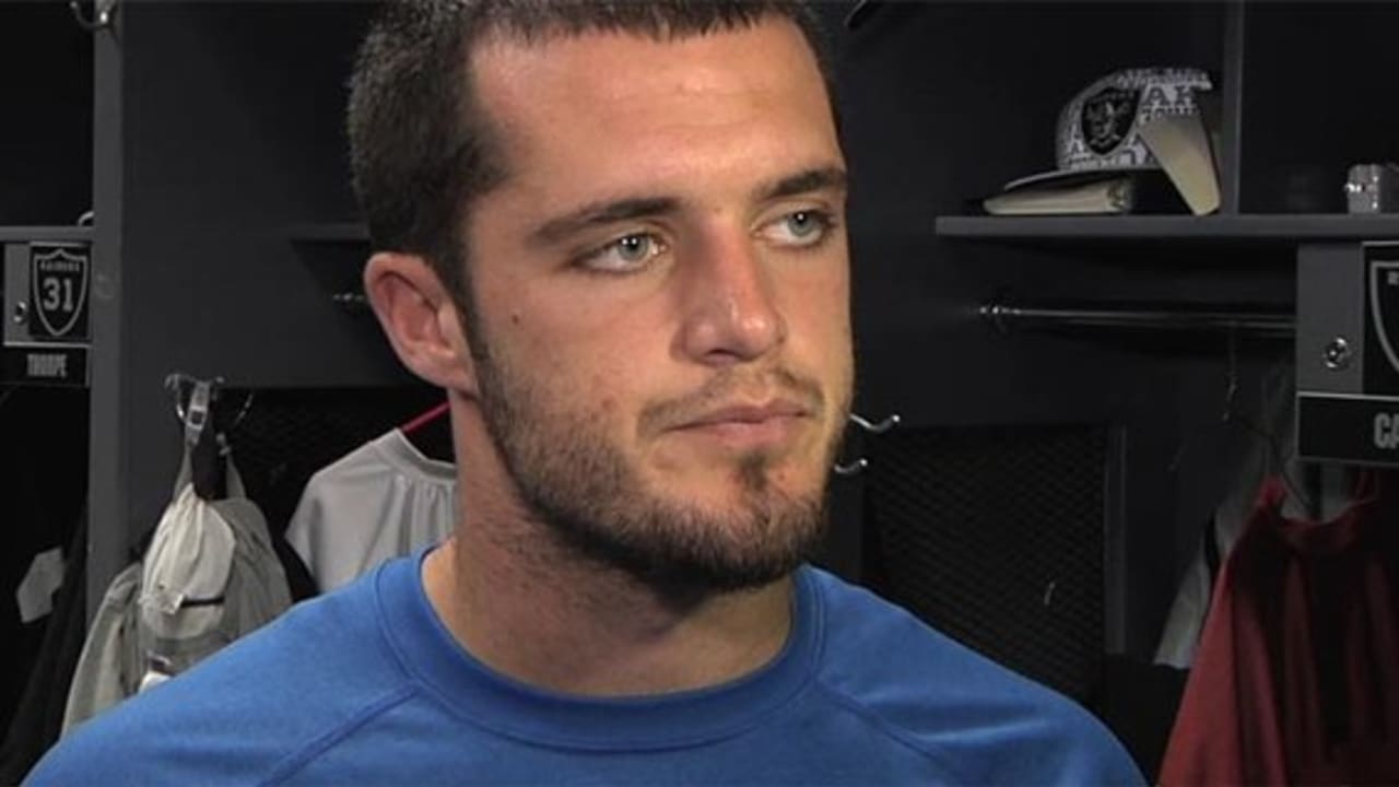 Carr Ready to Move Forward