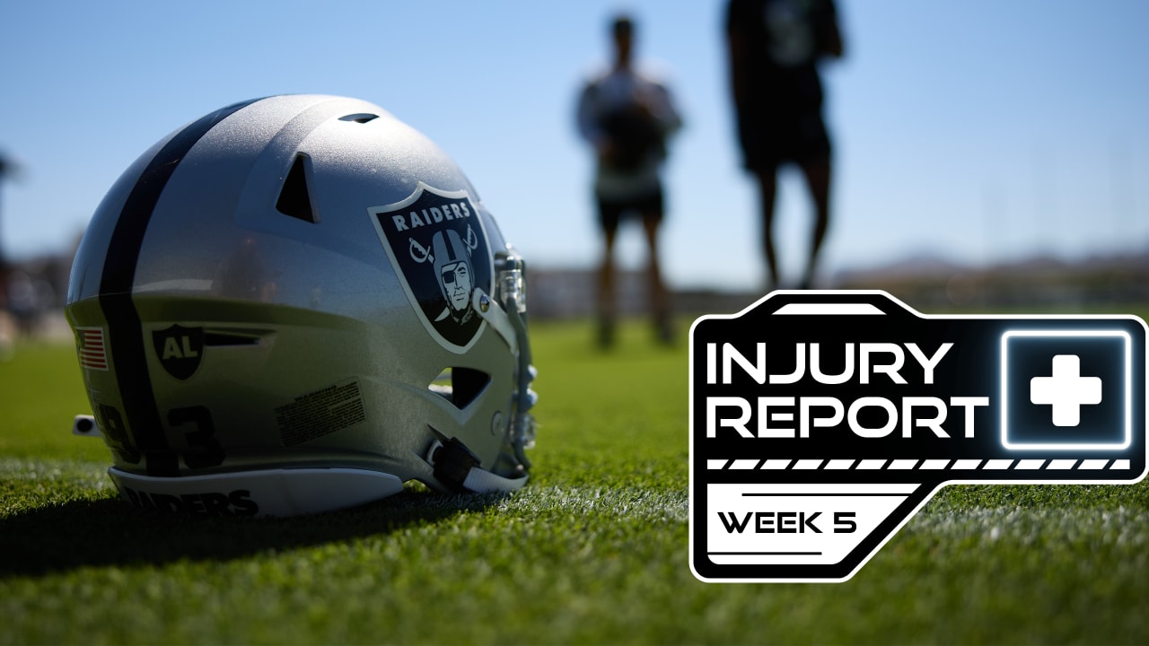 Raiders-Packers Week 5 Injury Report: Nate Hobbs ruled out, Davante ...