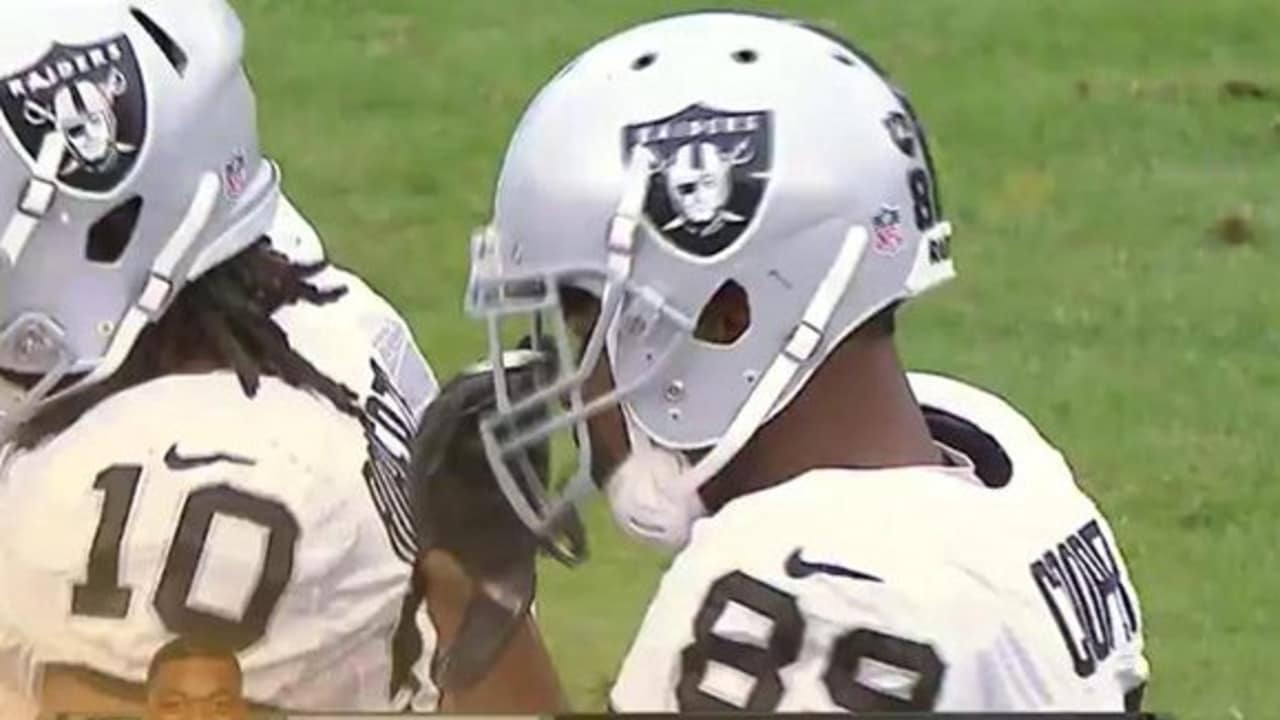Raiders Amari Cooper sets franchise rookie receiving yards record