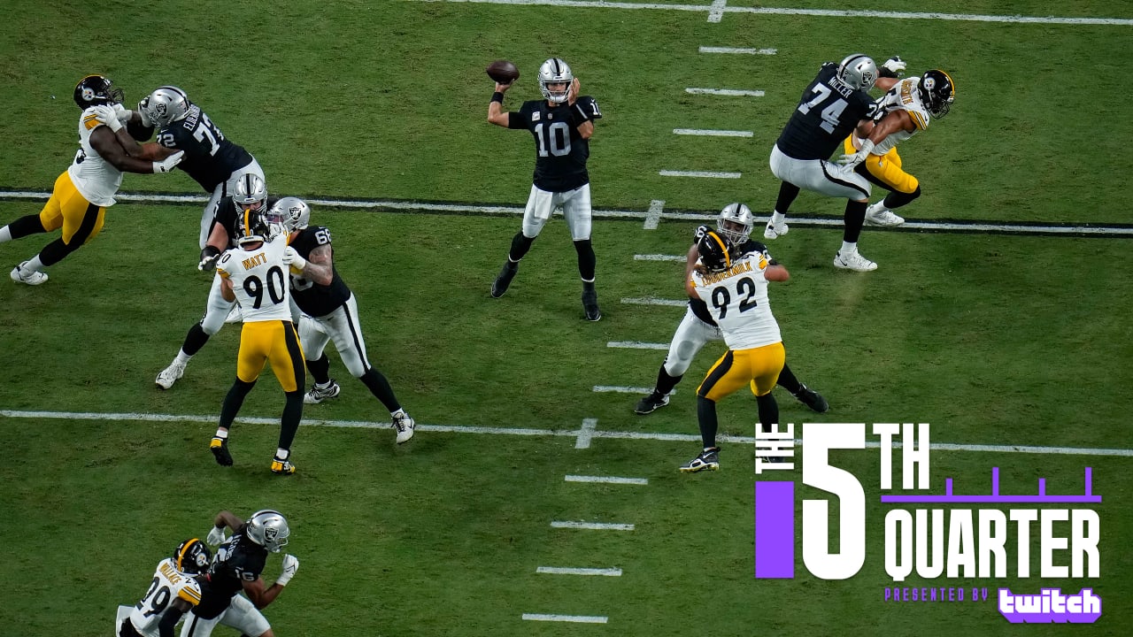 Instant reactions to the Raiders' Week 3 loss to the Steelers