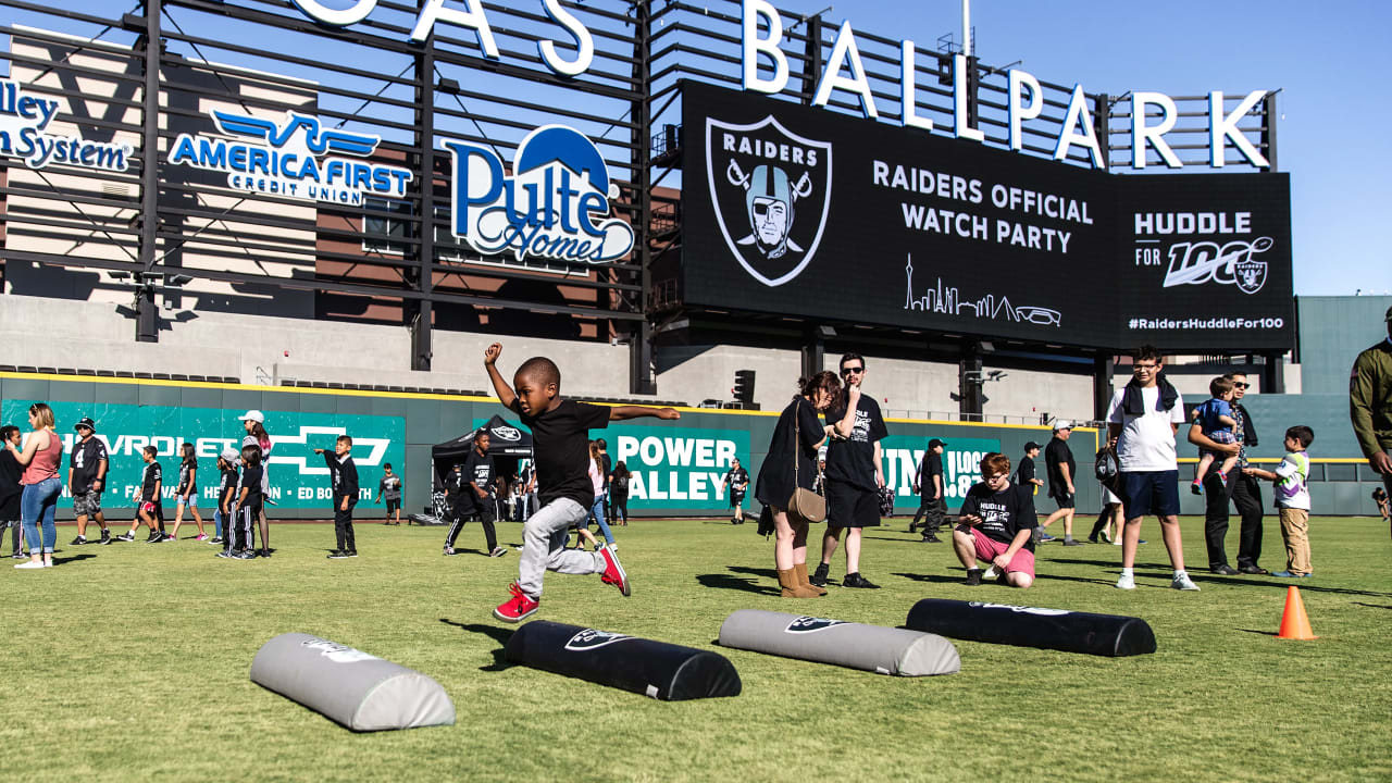 Raiders host Official Watch Party at Las Vegas Ballpark