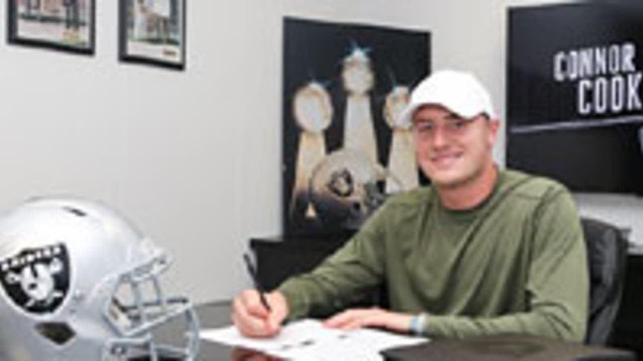 Raiders Sign Fourth-Round Pick QB Connor Cook