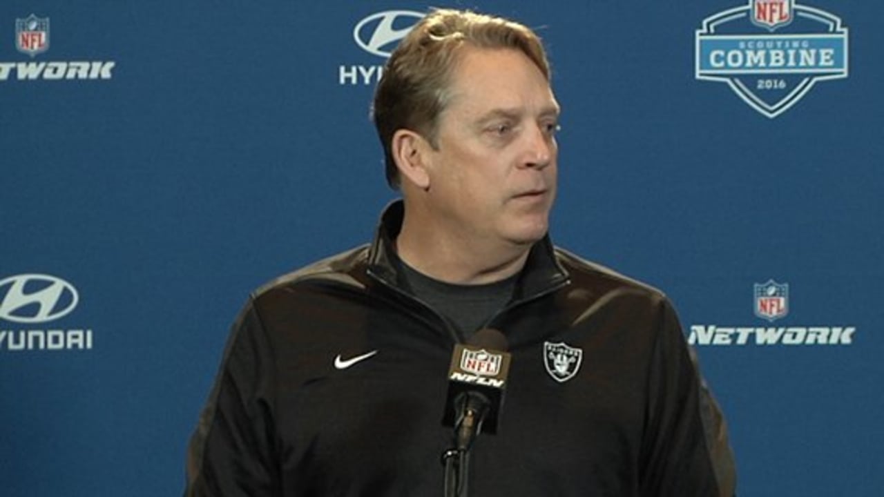 Jack Del Rio's NFL Combine Press Conference