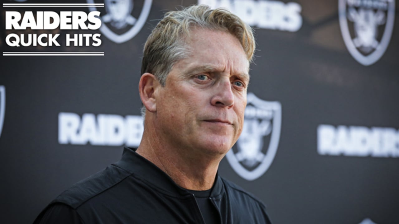 Head Coach Jack Del Rio: "I Feel Really Good About The Work We Put In"