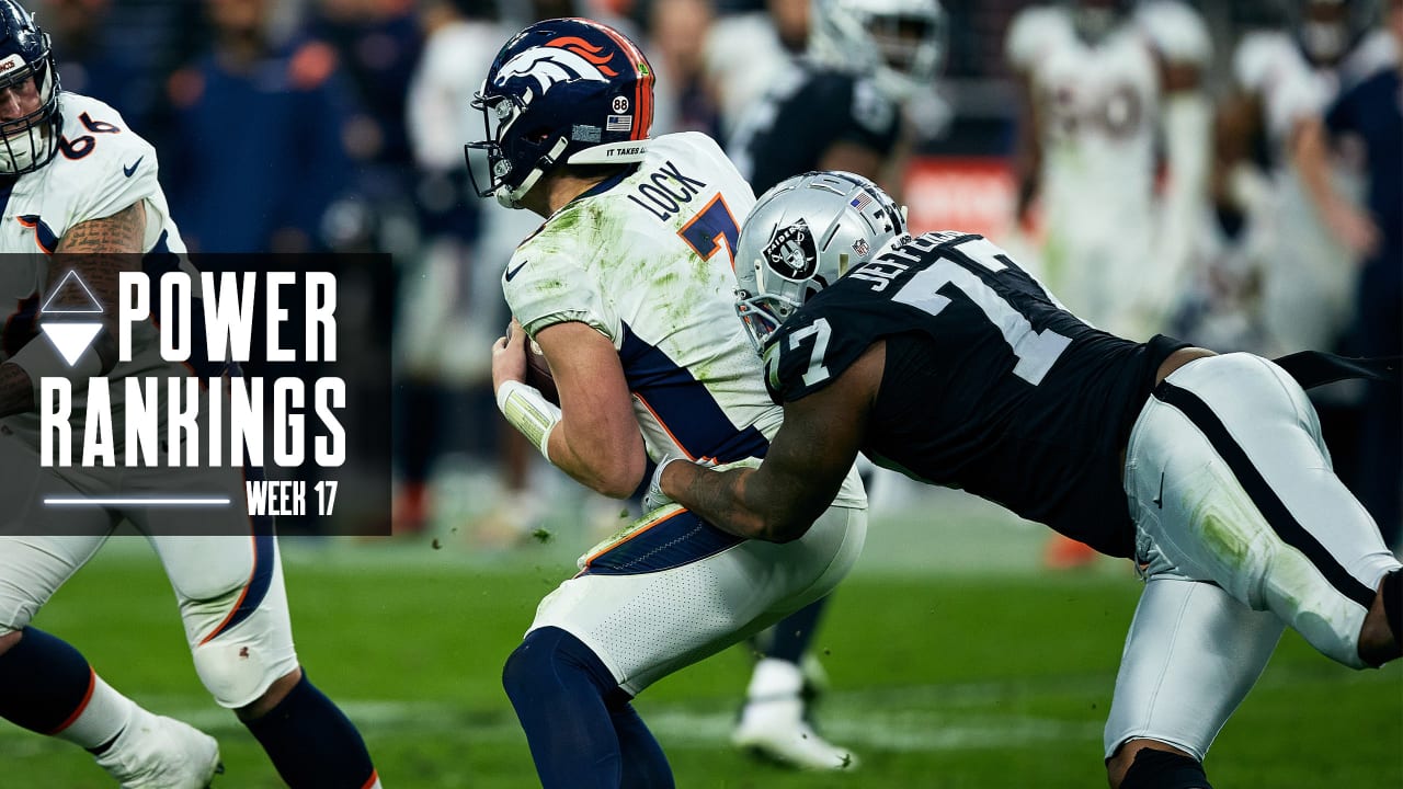 Power Rankings: Where do the Raiders stand with playoffs on the horizon?