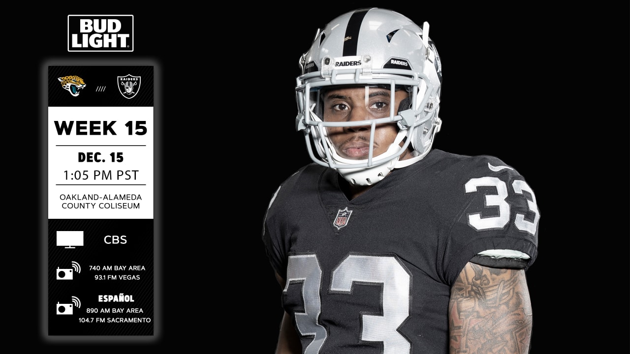 Raiders vs. Jaguars: How to watch the final home game of the regular season
