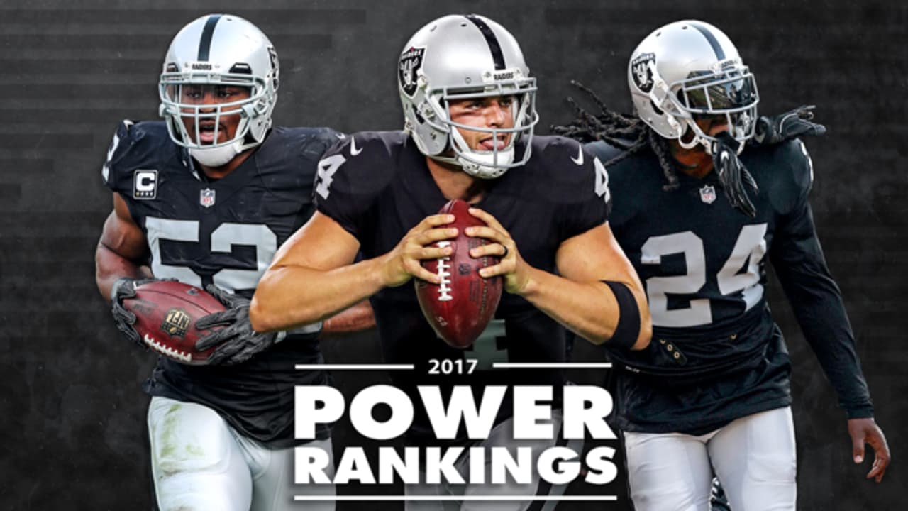 Oakland Raiders Power Rankings: Week 7