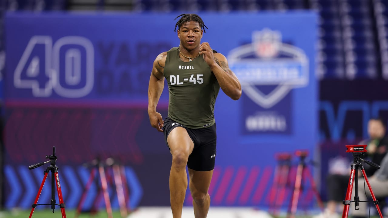 Watch: Nolan Smith's 2023 NFL Scouting Combine workout