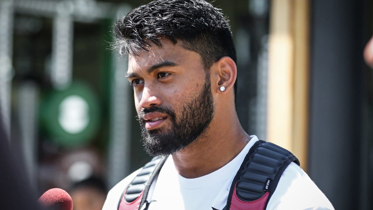 Shalom Luani Discusses First Game Against Cardinals