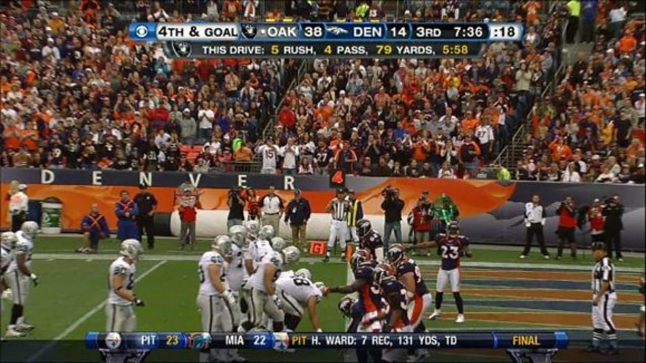 Reece goal line TD