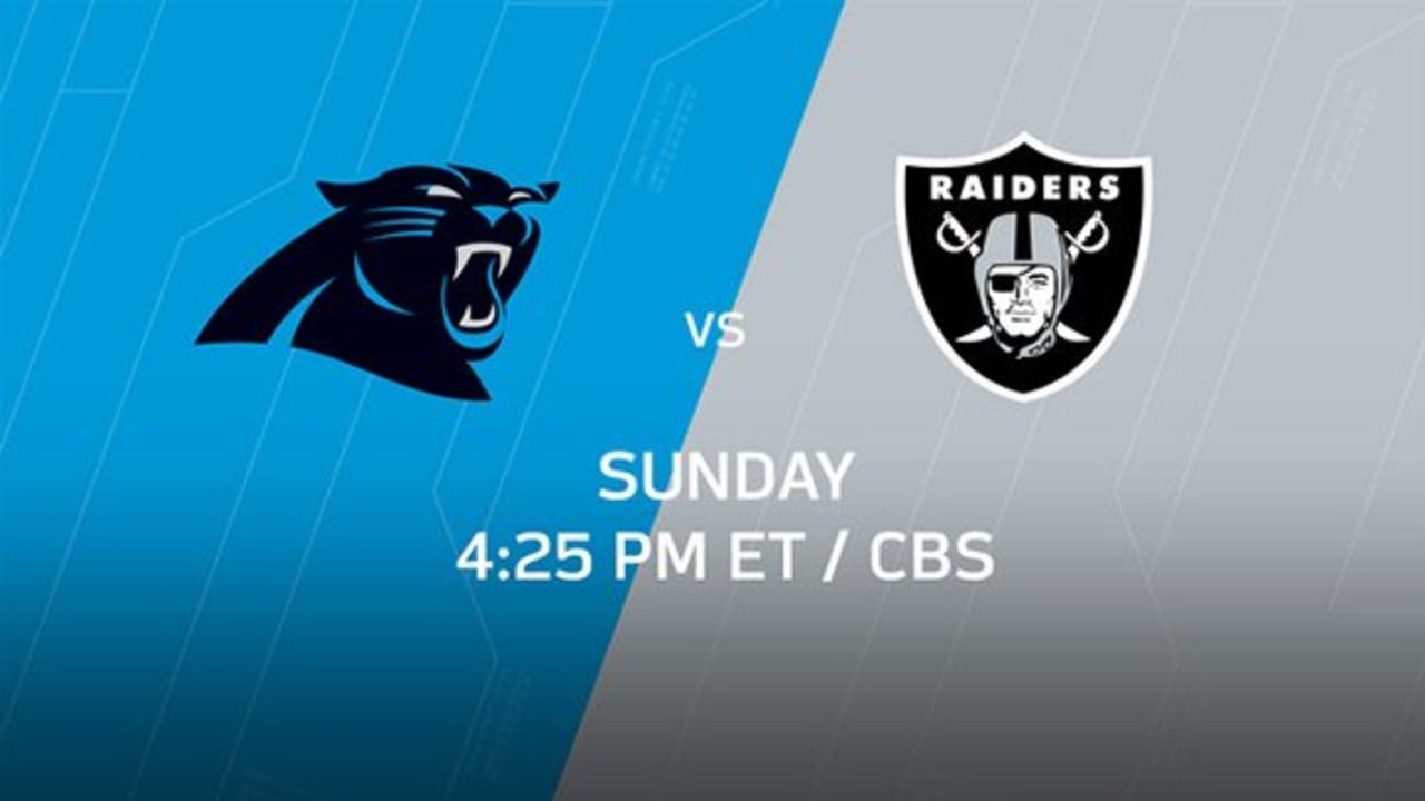 Week 12 Game Preview: Panthers vs. Raiders