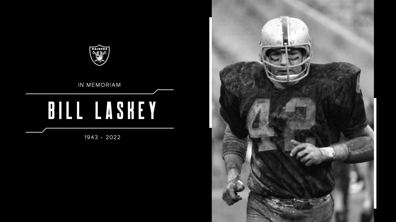 Raiders mourn the passing of Bill Laskey