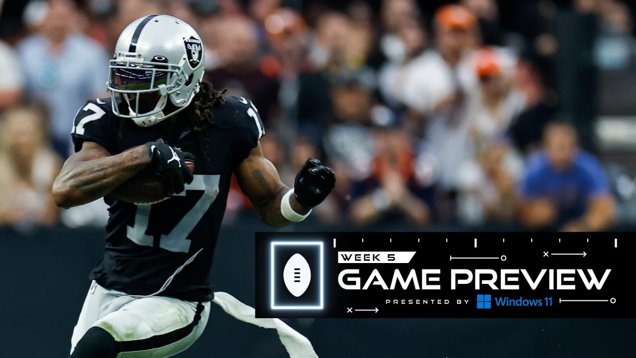Game Preview: First primetime matchup of the season on deck for Raiders